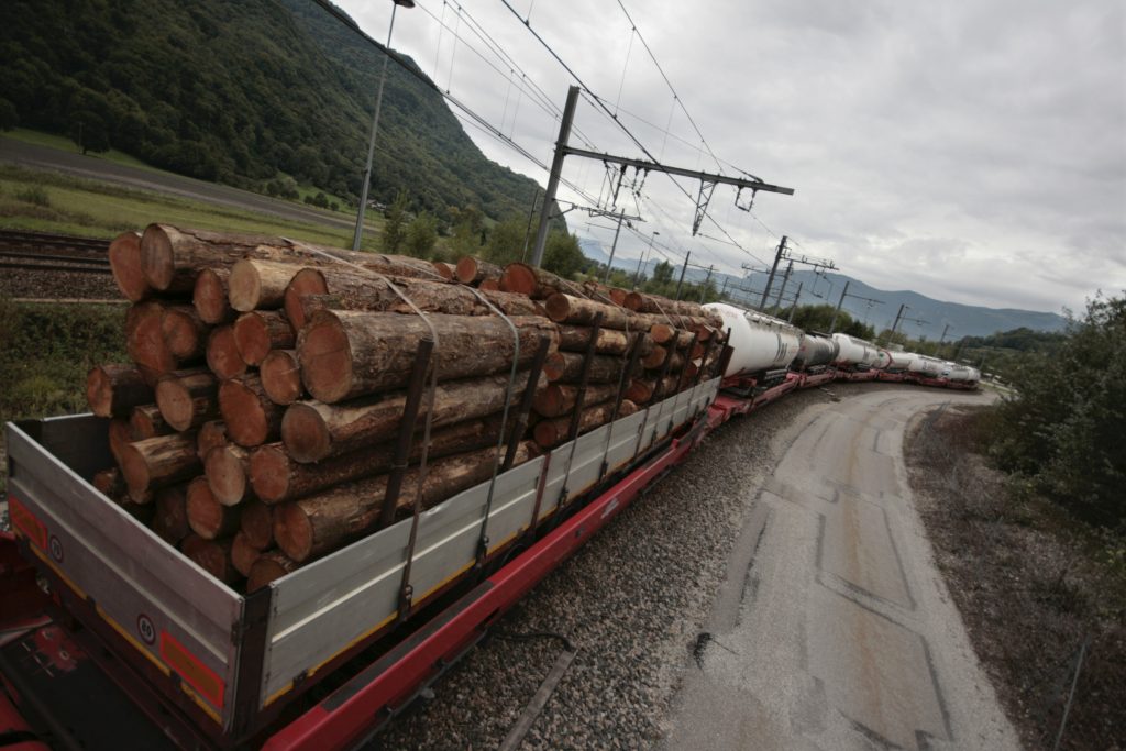 VIIA - Train Aiton Orbassano - AFA - Autoroute ferroviaire alpine